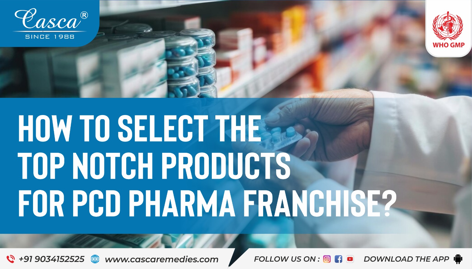 How to Select the Top Notch Products For PCD Pharma Franchise?