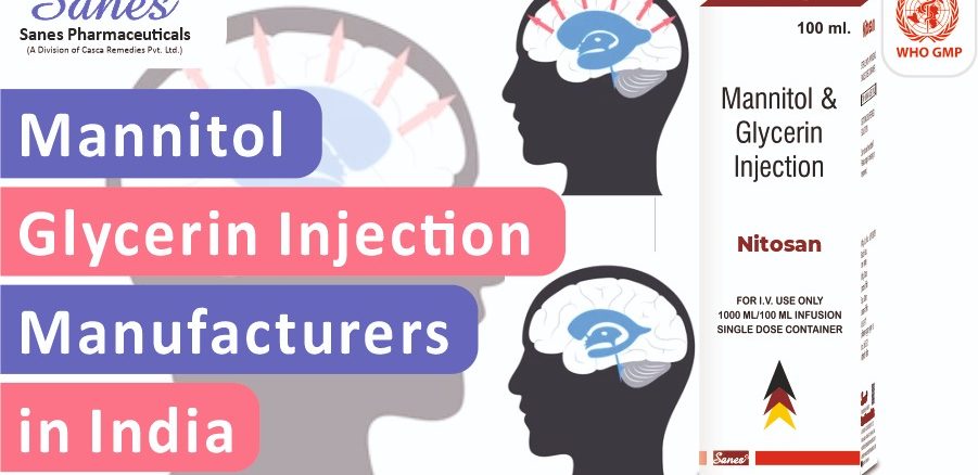 Mannitol Glycerin Injection Manufacturers In India